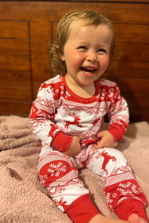 Fair Isle Christmas Pyjamas | Family matching pjs |The Christmas Pyjamas